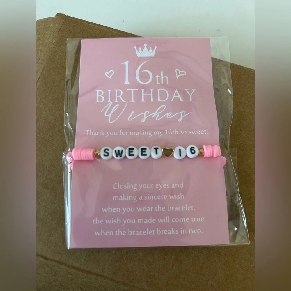 Tondiamo | Party Supplies | Nwt 7 Sweet Sixteen Party Favor Friendship ...